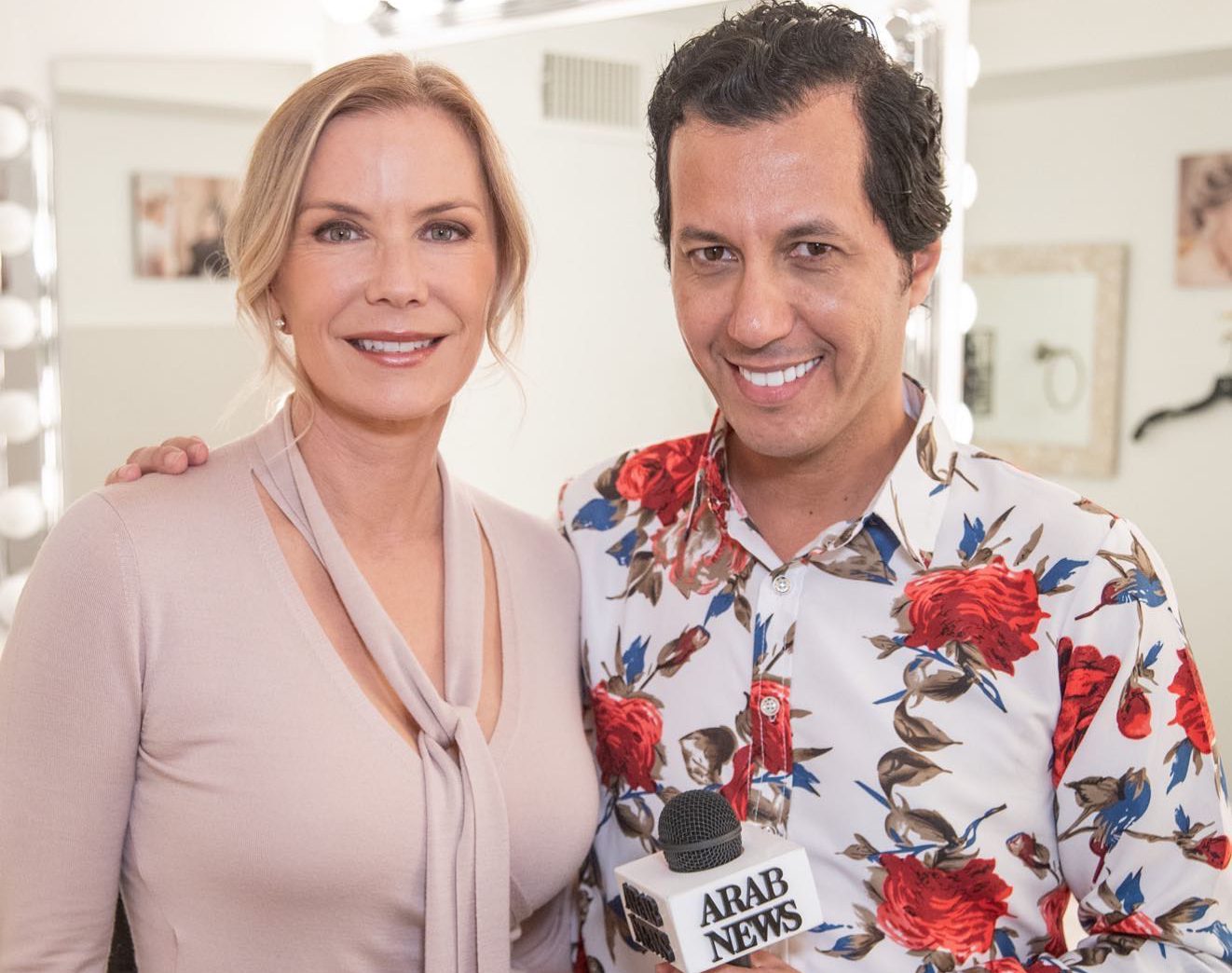 Simo Benbachir on the Set of "The Bold and the Beautiful" - Maroc Local ...