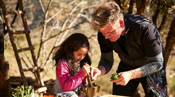 Chef Gordon Ramsay on a Road Trip to Morocco with his Friends for a ...