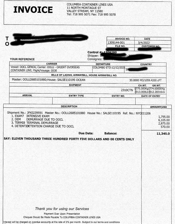 Series of Human Errors by Colombia Logistics Causing an Outrageous ...